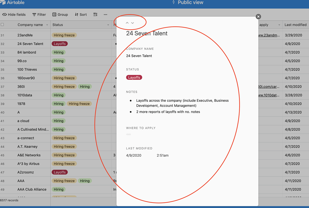 Airtable help scrape - How to? - Web Scraper