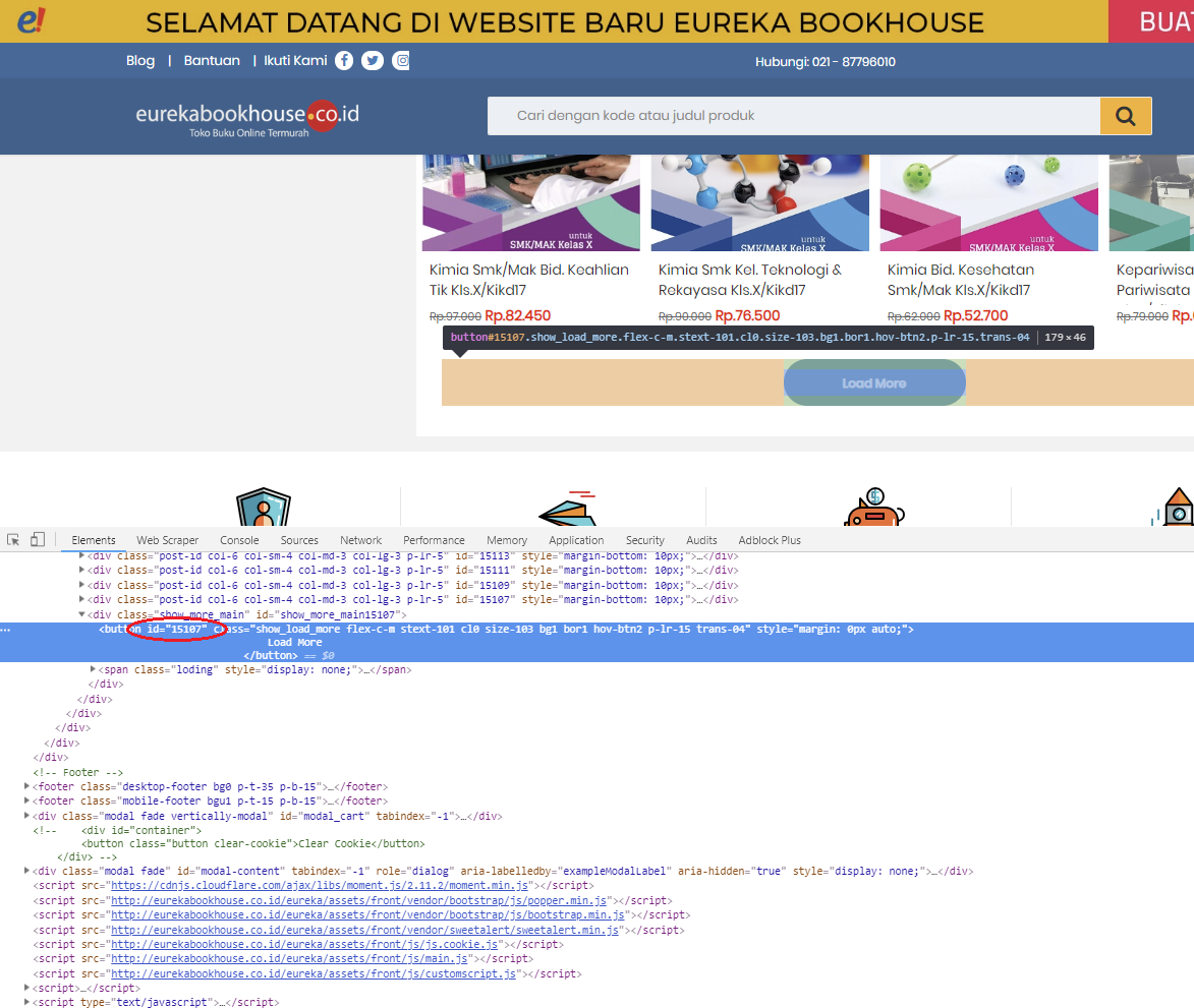 Please help. Is there any way to limit "load more" click element selector? :) - How to? - Web ...