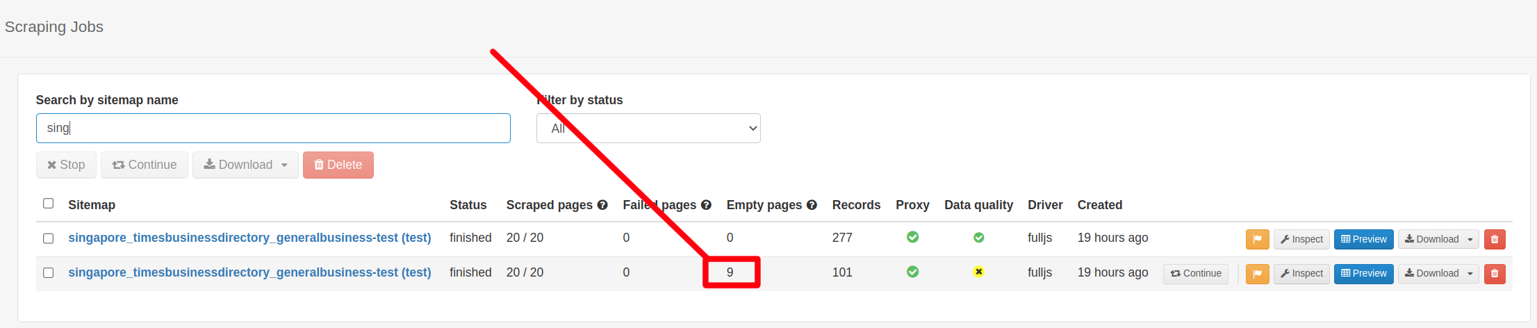 Pagination scraping problem - How to? - Web Scraper
